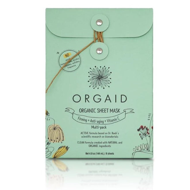 Orgaid Organic Sheet Mask Multipack | The Choosy Chick